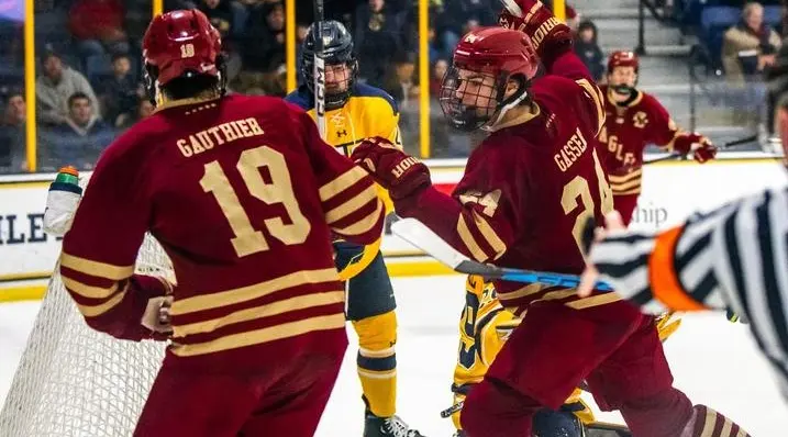 Boston College stays atop USCHO.com Division I Men
