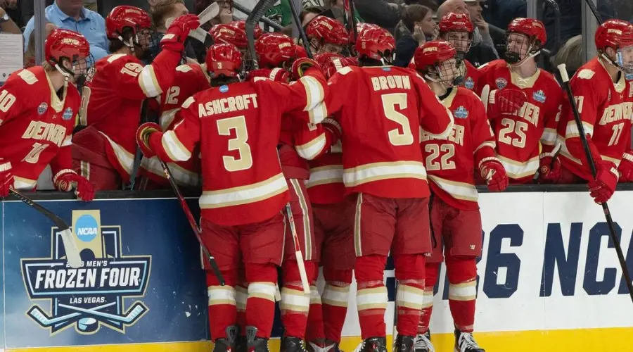 FROZEN FOUR: Denver outlasts Michigan in double-OT thriller